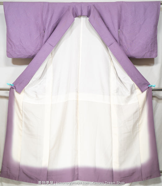 Light Purple Chrysanthemums Iromuji Kimono for Women - Silk Traditiona ...